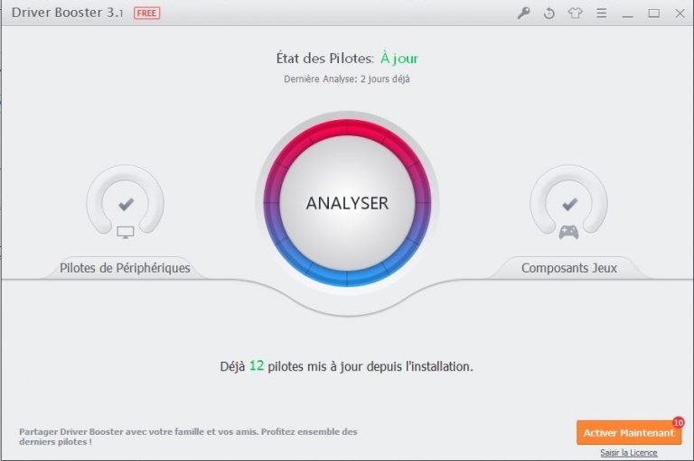 IObit Driver Booster : logiciel gratuit de mise à jour des pilotes
