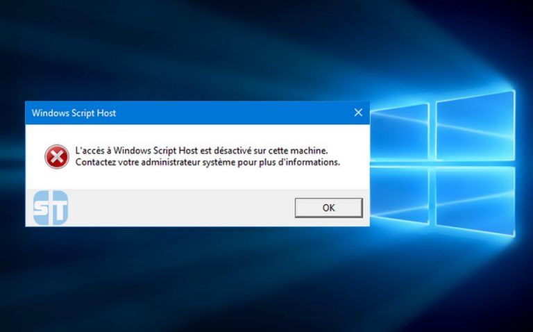 Comment activer l’accès à Windows Script Host sur Windows 10/8/7 2025